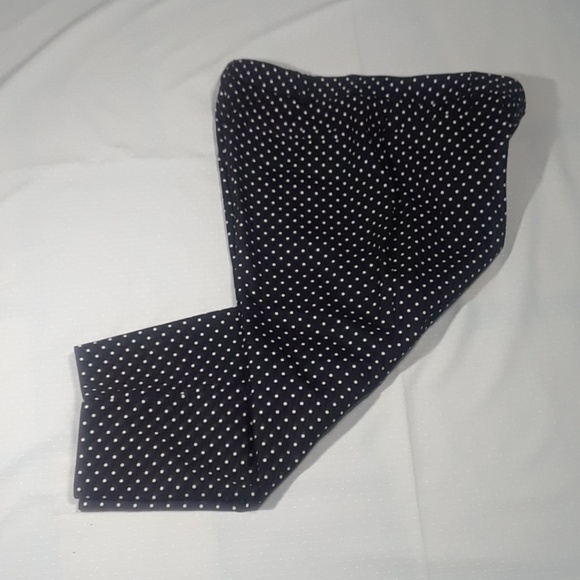 Studio Works | Pants & Jumpsuits | Studio Works Stretchy Midcalf Polka ...